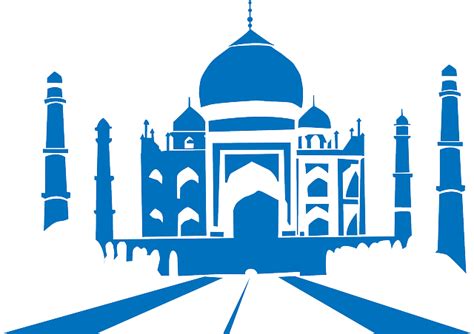 Tajmahal Taj Silhouette Free Vector Graphic On Pixabay