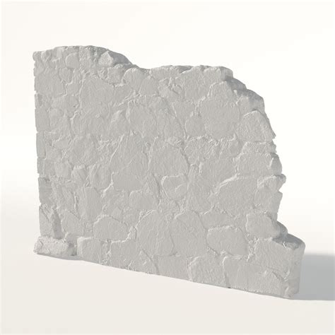 Old Castle Wall Part G Model TurboSquid 2066590