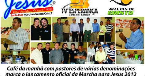 BLOG DO NEGO JASA Café da manhã pastores de várias denominações marca o lançamento oficial