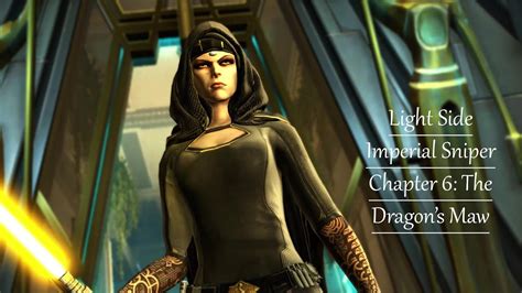 SWTOR LIGHT Female Imperial Agent KOTET Chapter The Dragon S Maw YouTube