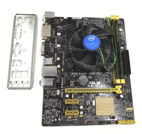ASUS H81M K MOTHERBOARD With Intel Core I3 4170 3 70 GHz CPU 8 GB