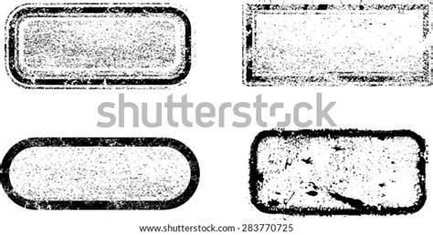 Set Grunge Rubber Texture Stamp Stock Vector Royalty Free 283770725