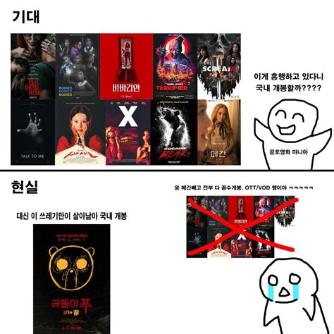 익스트림무비 해외 공포영화들의 국내 개봉 기대와 현실