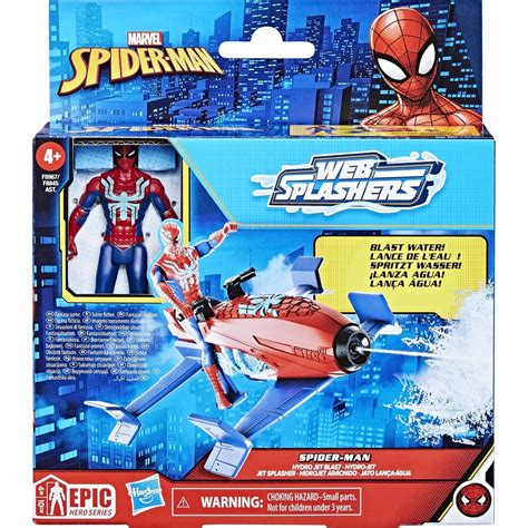Hasbro Spiderman Marvel Spider Man Epic Hero Series Web Splashers