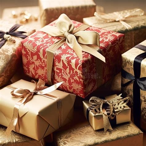 Holiday Ts And Presents Country Cottage Style Wrapped T Boxes