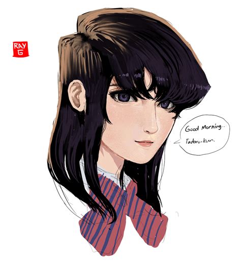 Another Realistic Komi Shouko Quick Doodle Rkomisan