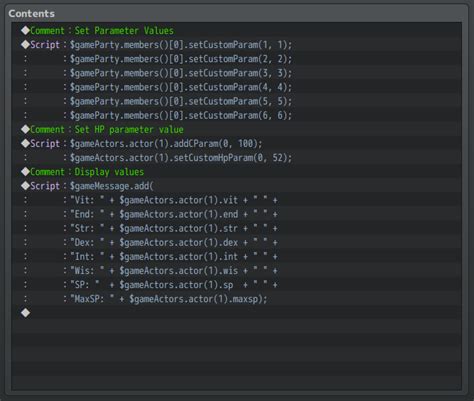 Eli Custom Parameters Add New Parameters To Actors And Enemies Page 2 Rpg Maker Forums
