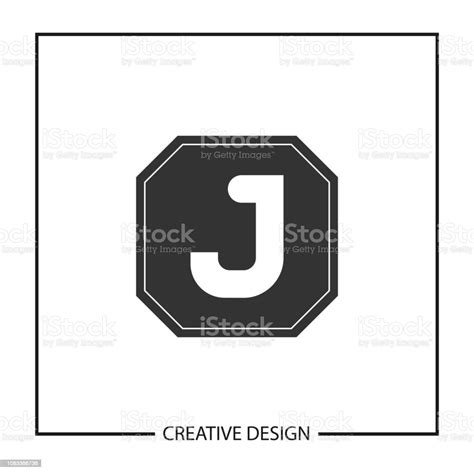 初始字母 J 徽標範本向量設計向量圖形及更多企業圖片 企業 低面數建模 商務 Istock