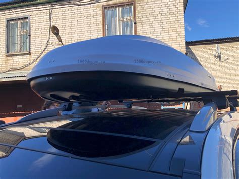 Автобокс ПТ Групп Turino 1 (410 л.) белый - купить в Москве по цене 21 ...