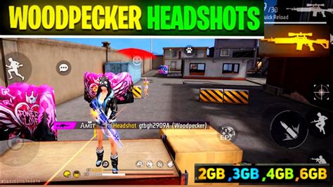 WOODPECKER HEADSHOT FREE FIRE HEADSHOT NEXT LEVEL ONLY ONE TAP YouTube