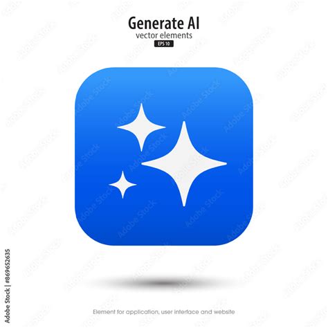 Generate Ai 3d Button Minimal Modern Ai Enters By Command Prompt To
