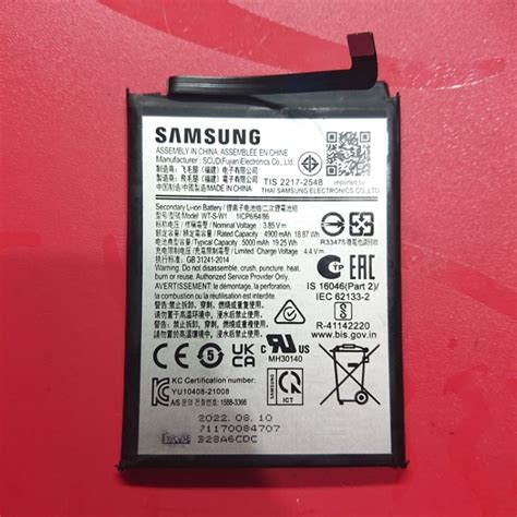 Jual Baterai Samsung A E Original Copotan Fungsi Normal TESTED Fisik Sesuai Foto Shopee Indonesia