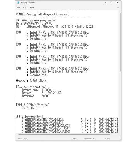 Using A Laptop As A Data Logger Step 1 Device Setup CONTEC