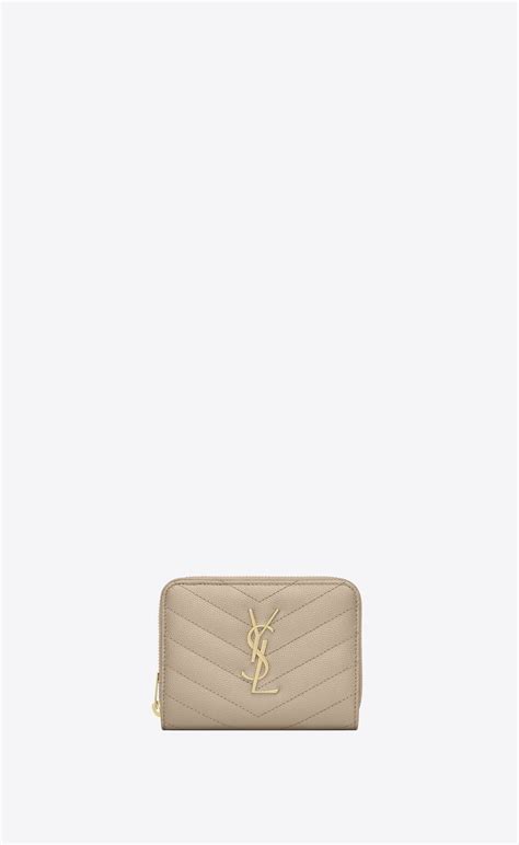 Womens Compact And Small Wallets Saint Laurent Ysl