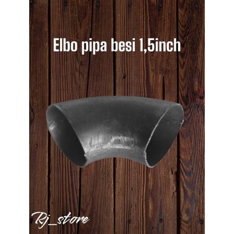 Jual L Bow Elbow Keni Las Pipa Besi 1 5inch Shopee Indonesia