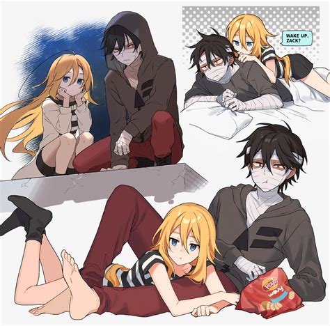 Rachel Gardner And Isaac Foster Satsuriku No Tenshi Drawn By Tooru Jux Danbooru