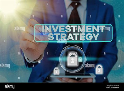 Handwriting Text Writing Investment Strategy Conceptual Photo Set Of Rules Procedures Behavior