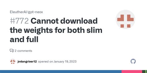 Cannot Download The Weights For Both Slim And Full · Issue 772