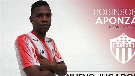 Robinson Aponzá fue presentado como nuevo jugador del Junior