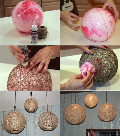 Home Made Lampshade Diy Shades Decorative Lamp Shades Diy Home Crafts