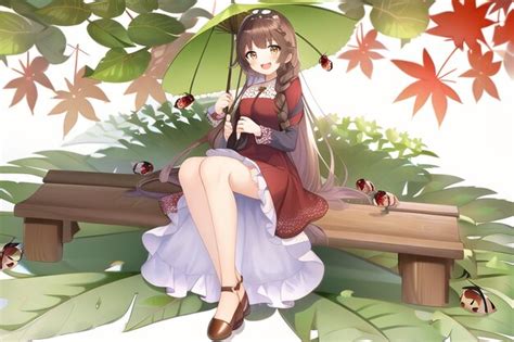 Premium Ai Image Anime Cute Kawaii Girl Character Image Wallpaper