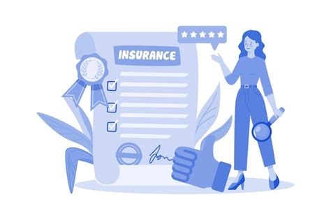 Premium Vector Insurance Appraiser Assessing The Value Of Insured