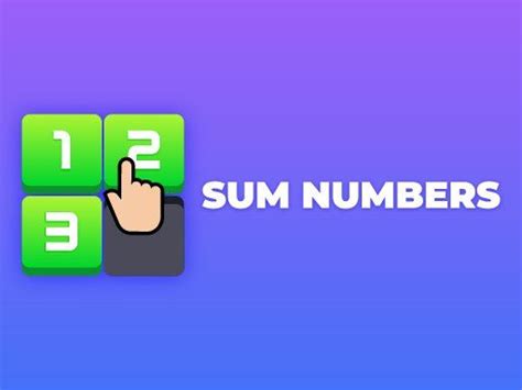 Sum Numbers Play Sum Numbers On Zologames