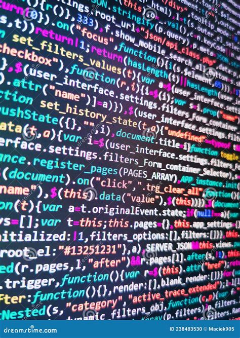 Javascript Functions Variables Objects Modern Web Development Background Programing Workflow