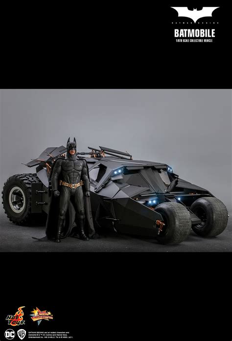 New Product Hot Toys Batman Begins Batmobile 16th Scale Collectible