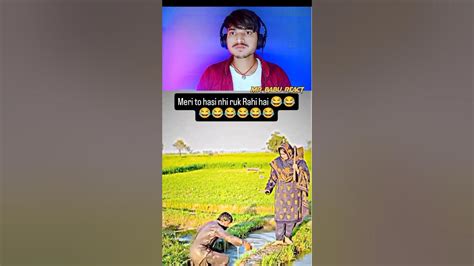 TRY NOT TO LAUGH 😂||WAIT FOR END||MR BABU REACT PART-91 #funny #shorts #shortvideo #memes - YouTube