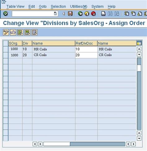 Combine Divisions In Sap