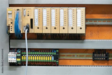 Old Simatic S5 95u Model Type Plc Of Siemens Which Installed Inside The