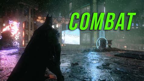 4K Ray Tracing Batman Arkham Knight Combat YouTube