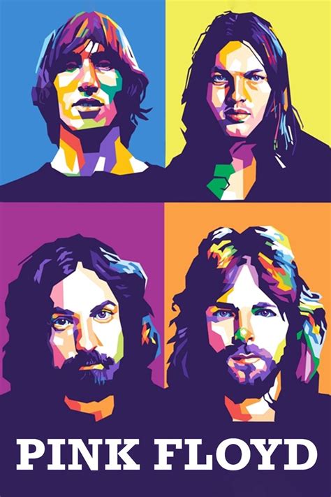 Pink Floyd Poster Band Poster Rock Poster Muziekposter Rock
