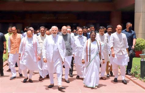Droupadi Murmu Elected As Indias 15th President