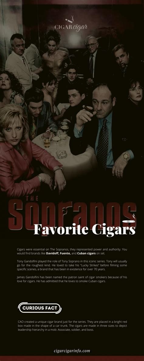 What Cigars Did Tony Soprano Smoke Cigarcigar