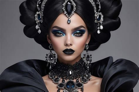 Premium Photo Opulent Obsidian