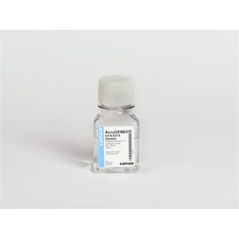 Lonza Accugene 05m Edta Solut Lz51201 Lonza Sls
