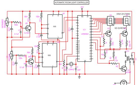 AUTOMATIC ROOM LIGHT CONTROL WITH BI DIRECTIONAL VISITOR COUNTER ELECTRICAL AND ELECTRONICS