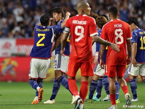 Goal Japanさんのインスタグラム写真 Goal Japaninstagram「🇯🇵 日本代表 が難敵・ペルーに快勝！🇵🇪