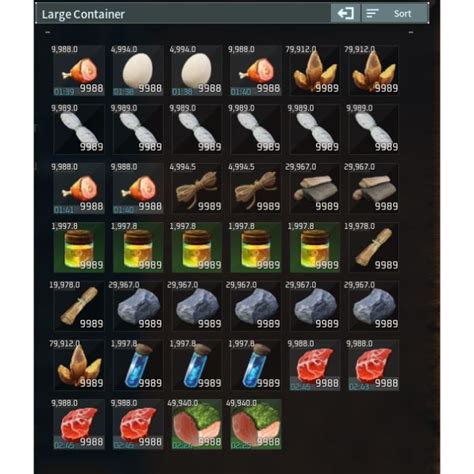 Palworld Stack Items 999 To Everything You Have In Your Inventory