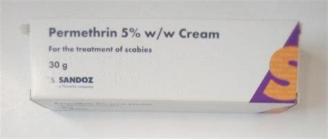 Permethrin 5 Ww Cream Sandoz Health Online