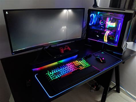 Gaming Pc Setup Rgb At Alyssa Coode Blog