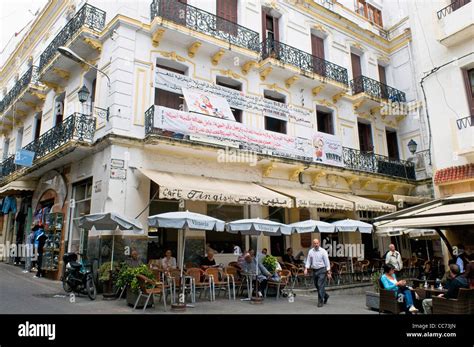 Petit Socco Tangier Morocco North Africa Stock Photo Alamy
