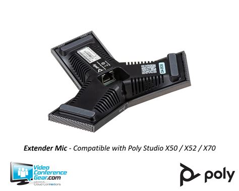 Hp Poly Accessory Studio X Extender Tabletop Microphone