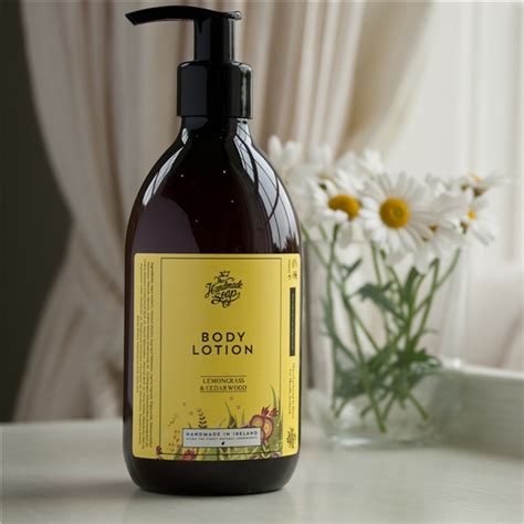 Body Lotion Lemongrass And Cedarwood The Handmade Soap Company