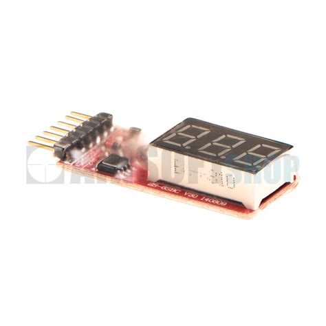 Vb Power Simple Voltage Display 1 6s Lipo Voltage Meter Airsoftshop