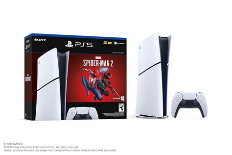Playstation 5 Digital Edition Marvels Spider Man 2 Bundle Slim