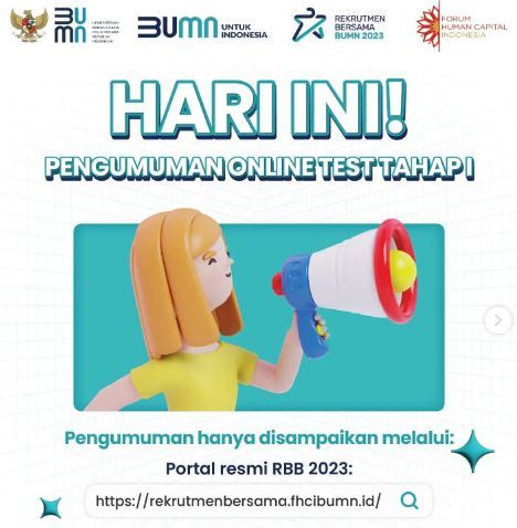 Link Dan Cara Cek Pengumuman Hasil Tes Online Tahap I Rekrutmen Bersama