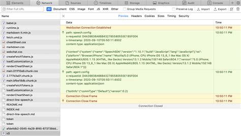 Websocket Connection Immediately Closed On Macos · Issue 221